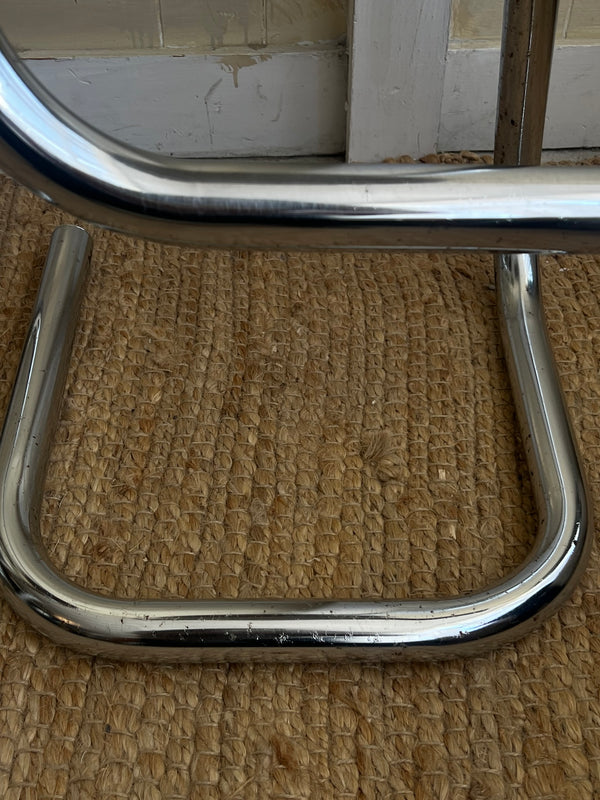 Pair of 1970s Chrome Kinetics Paper Clip Counter Stools - Paloma ...